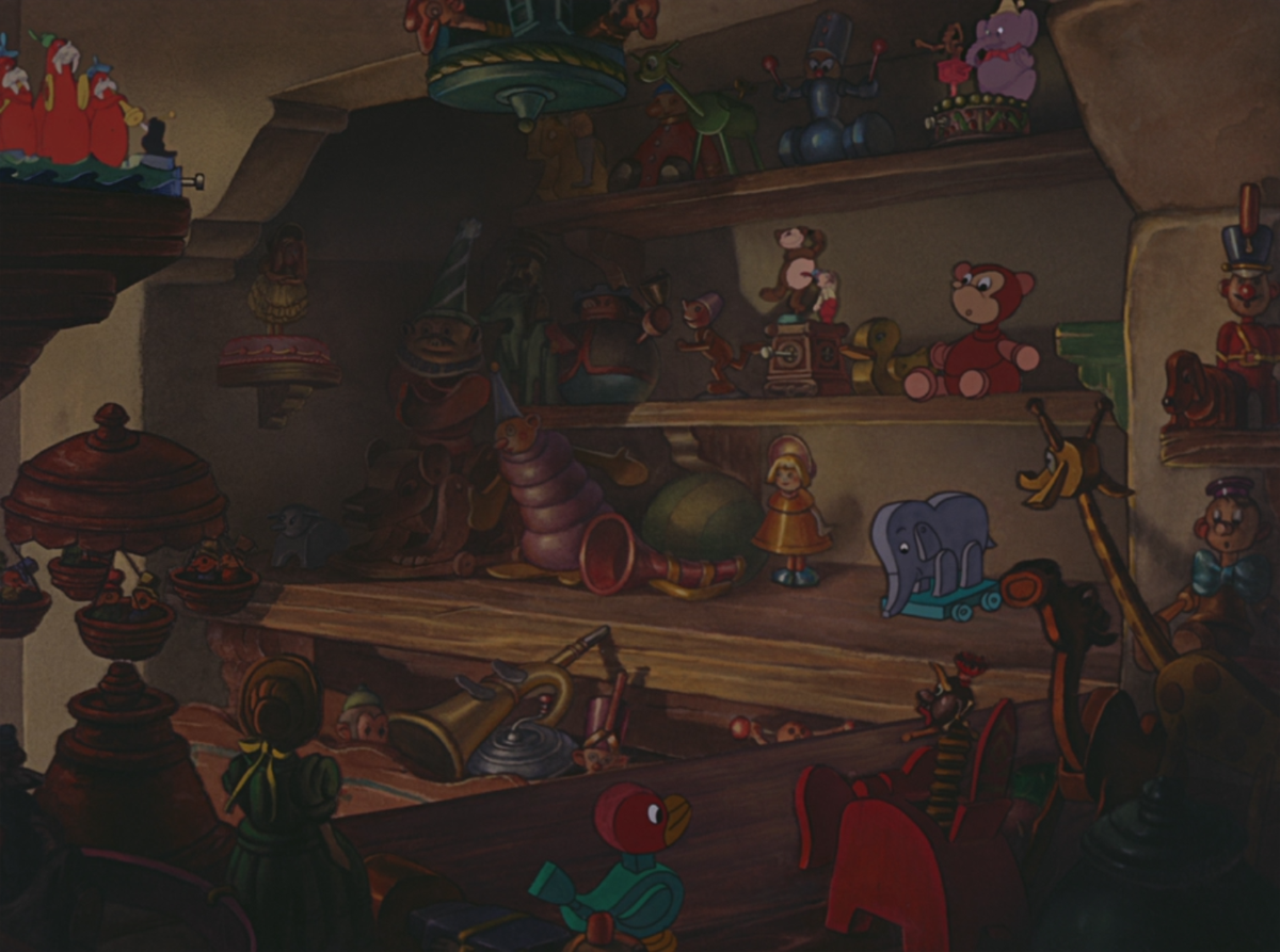 Living Lines Library: Pinocchio (1940) - Backgrounds