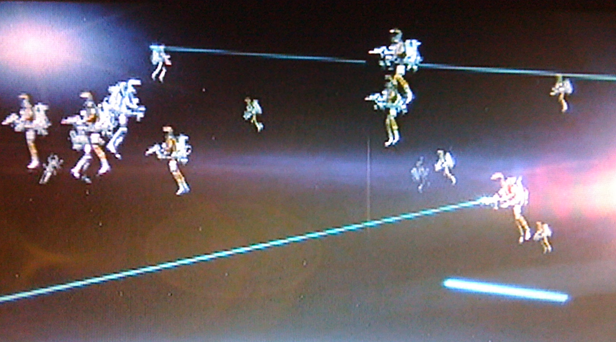 Say; Hello Spaceman: Moonraker (1979) Space battle