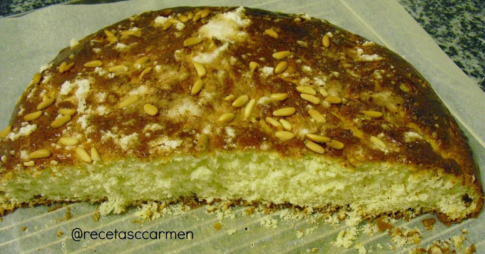 Recetas Casa Carmen: Pan dulce con Piñones