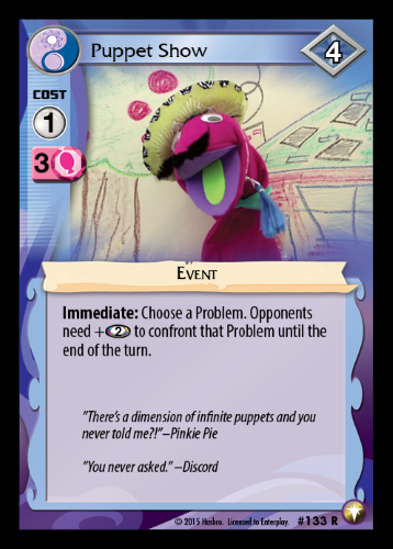 MLP Puppet Show CCG Cards | MLP Merch