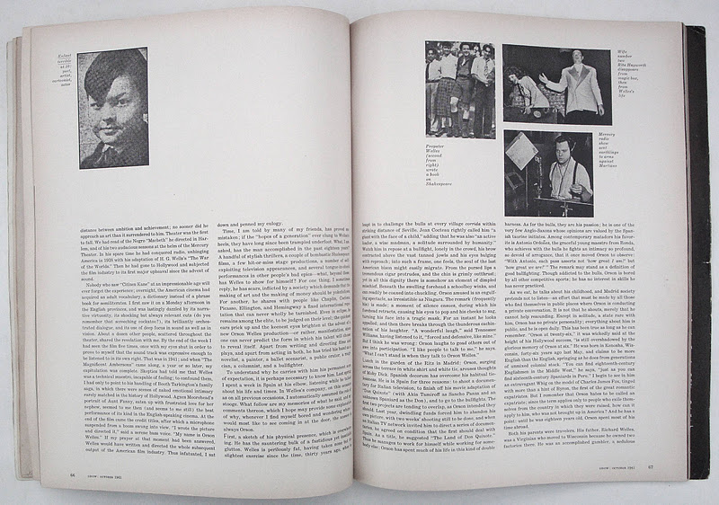 Past Print: Show Magazine / first issue 1961