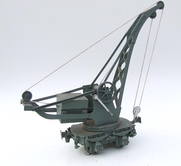 In the Works: 16mm scale crane model