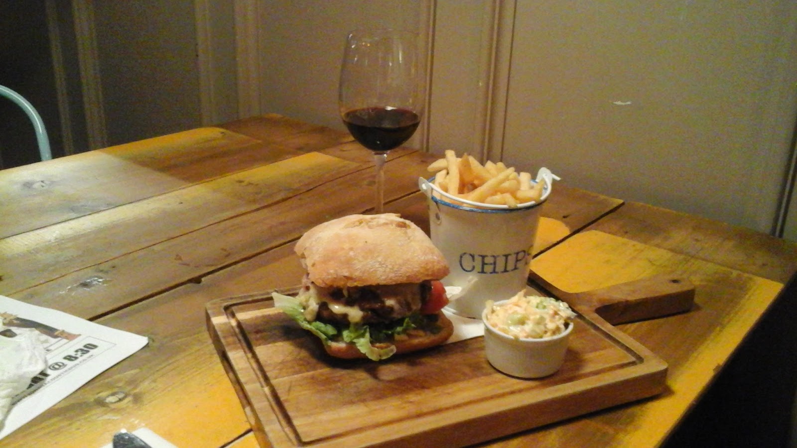 All that schnitzel at the Queen of Bradgate