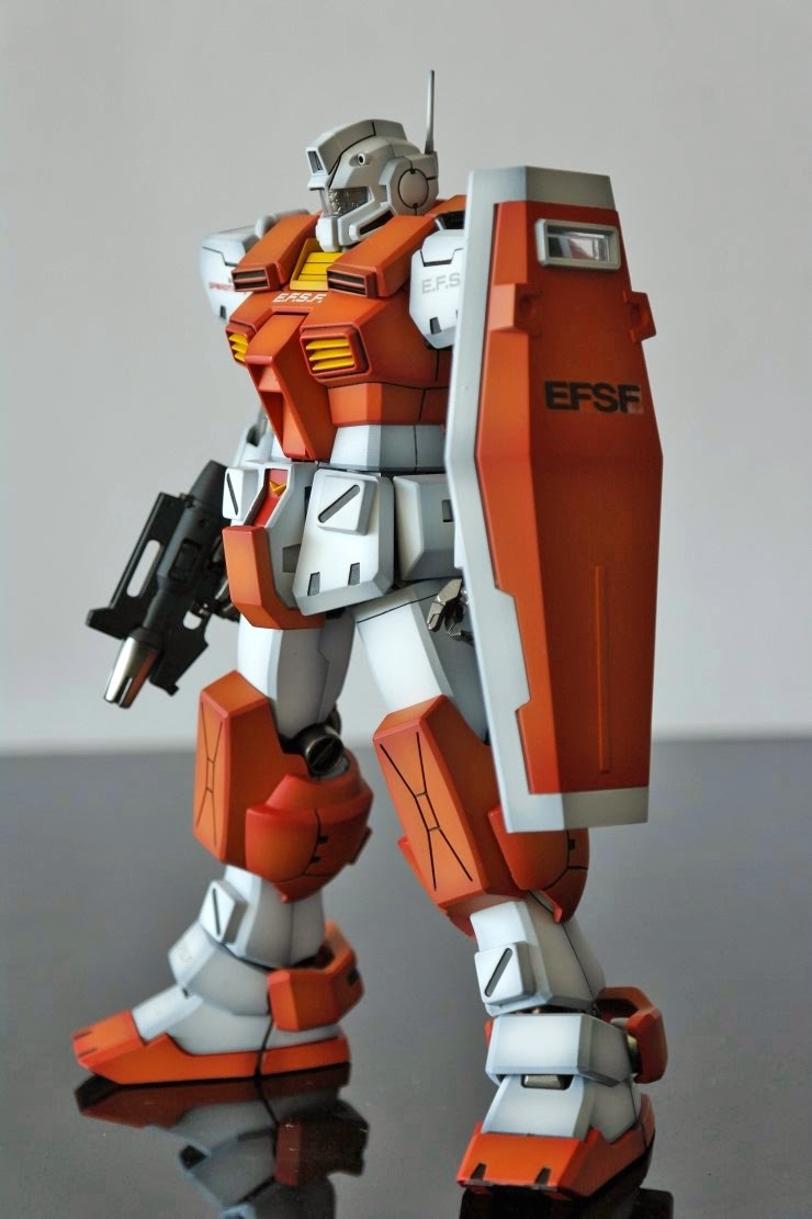 GUNDAM GUY: MG 1/100 Powered GM - Custom Build