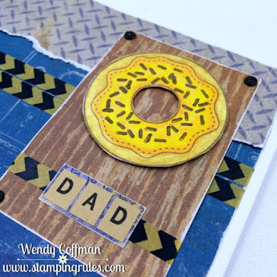 Stamping Rules!: Donut Dad Father's Day Card