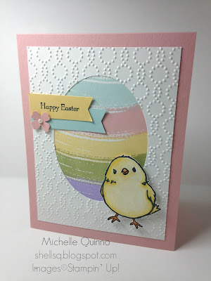 Shell Stamps: Egg card