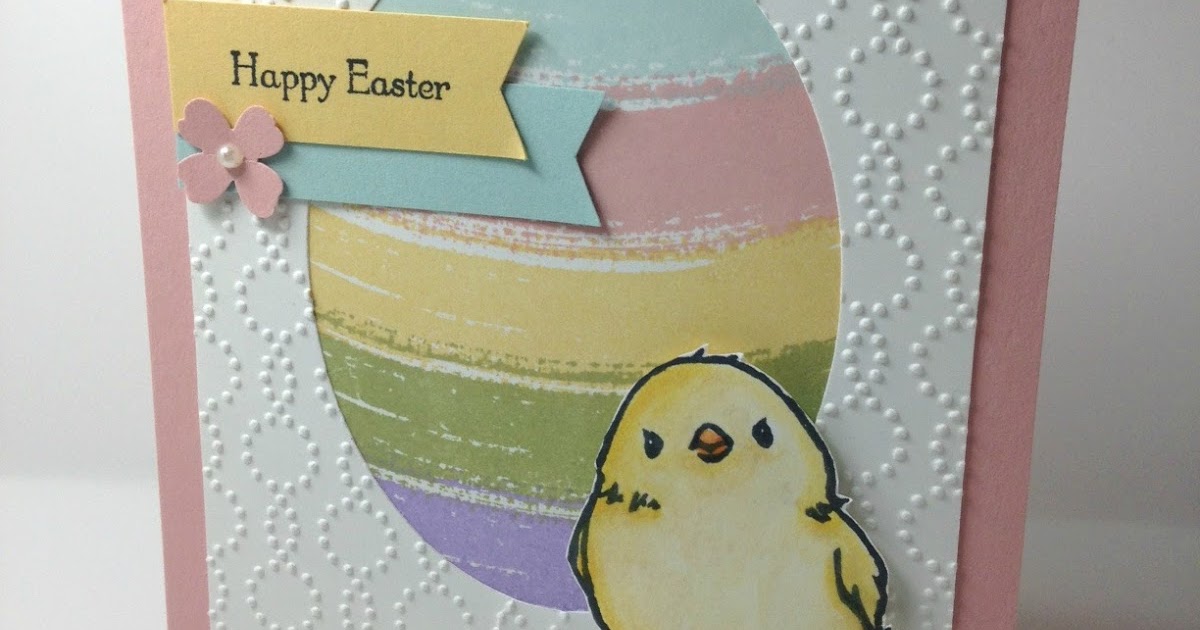 Shell Stamps: Egg card