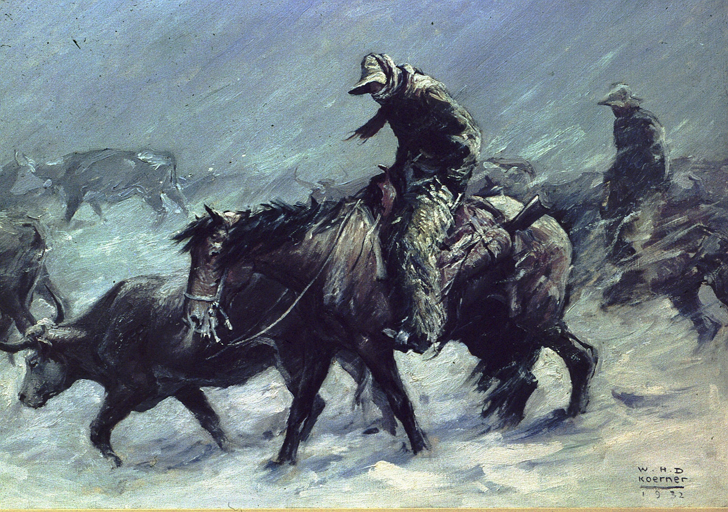 The Slide Guy: "The Snow Eddied and Whirled about the Men"