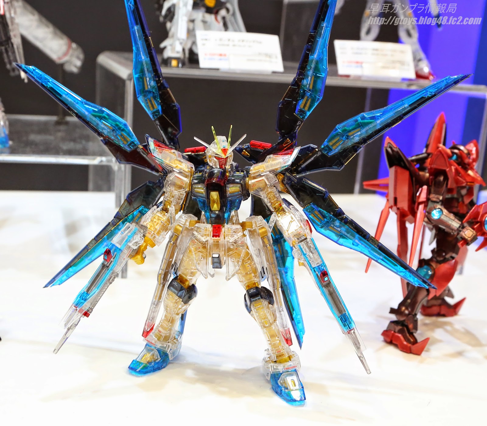 GUNDAM GUY: RG 1/144 Strike Freedom Gundam (Clear Color Ver.) [Gunpla ...