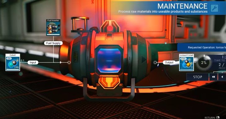 Refiner Benefits and Material guide No Man's Sky Next