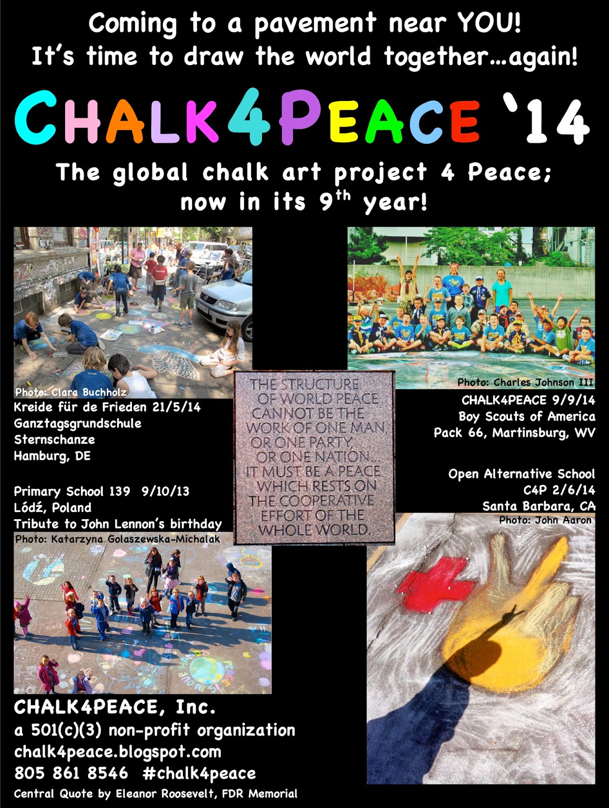 C H A L K 4 P E A C E : The Archives of CHALK4PEACE: 150+ Photo Galleries