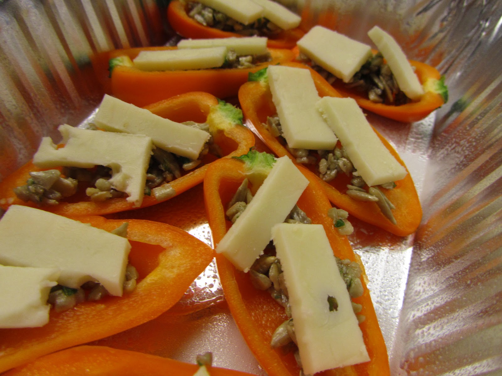 Mini-hakkeren: Mini peber snack