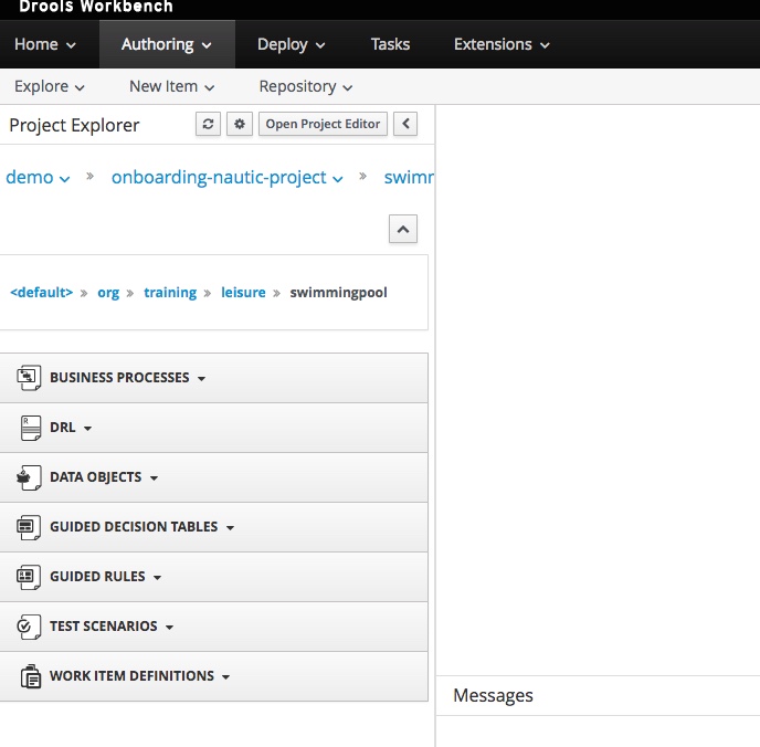 Nicolas Heron's Blog: Setting up a drools workbench environnement