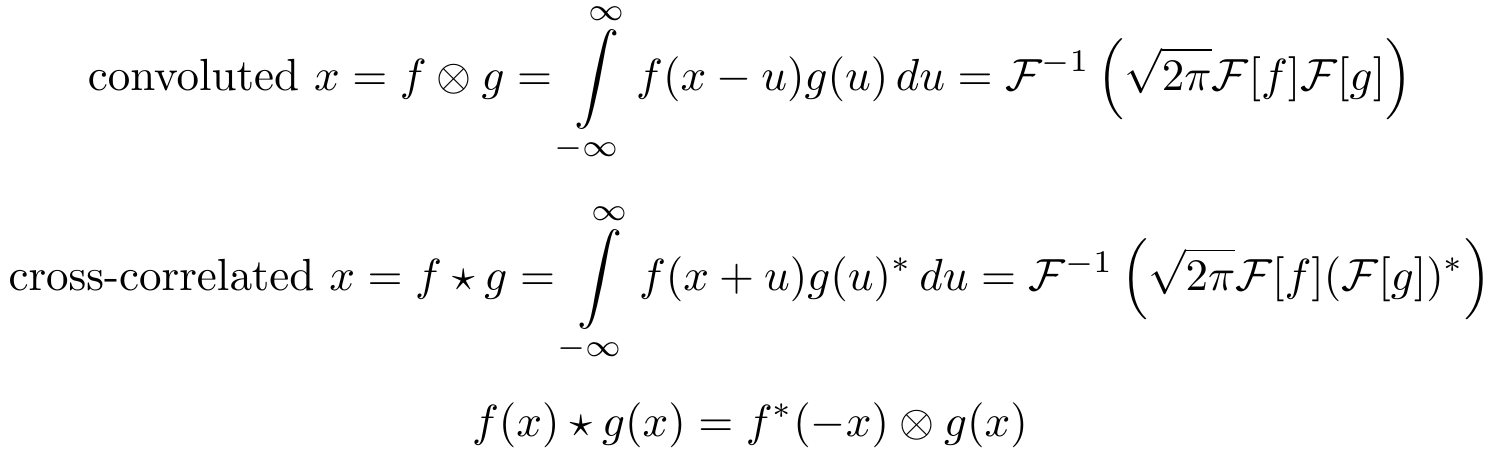 비앤피랩 정보통신기술 Bandp Lab Difference Between Convolution And Correlation