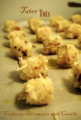 Roasted Garlic-Parmesan Tater Tots