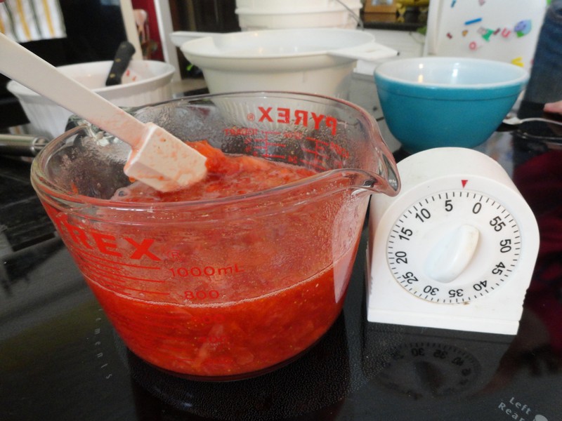 Don't Mess With My Tutus! : 'Smashed' Strawberry Preserves