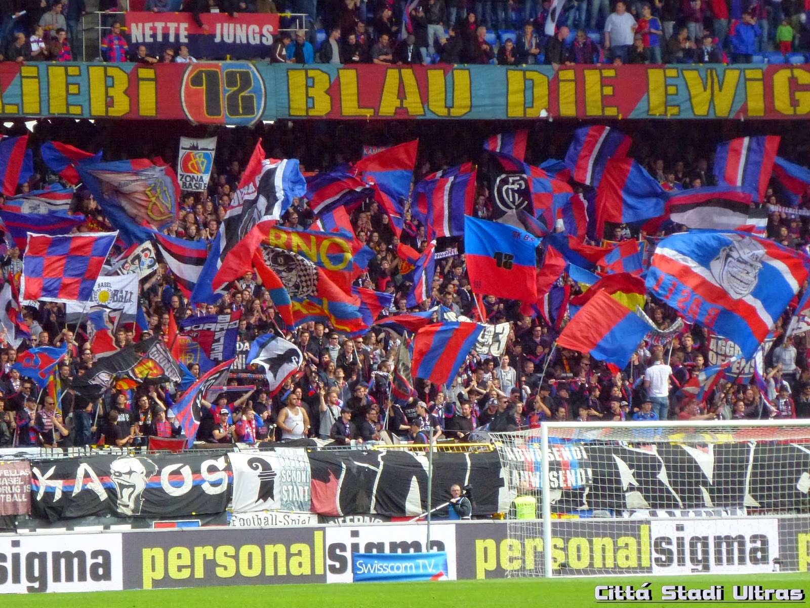 Città Stadi Ultras: FC Basel - Grasshoppers Zürich