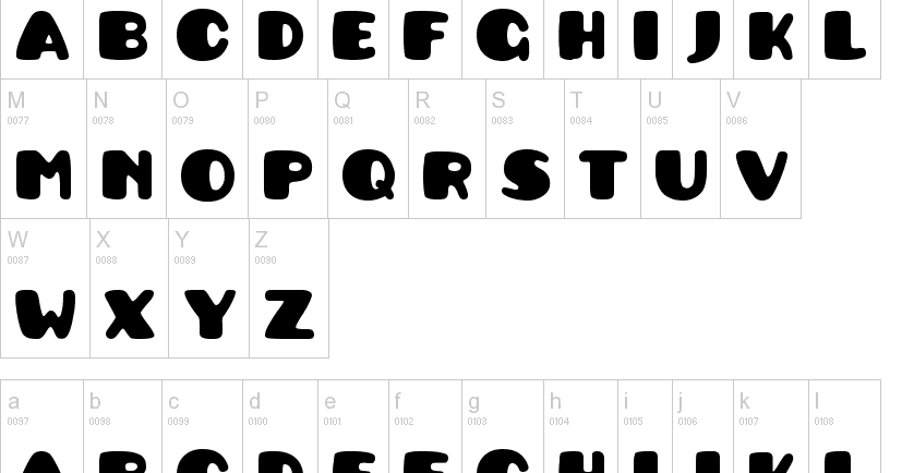 Blog del crack of gomos: FUENTES DE LETRA [GEOMETRY DASH]