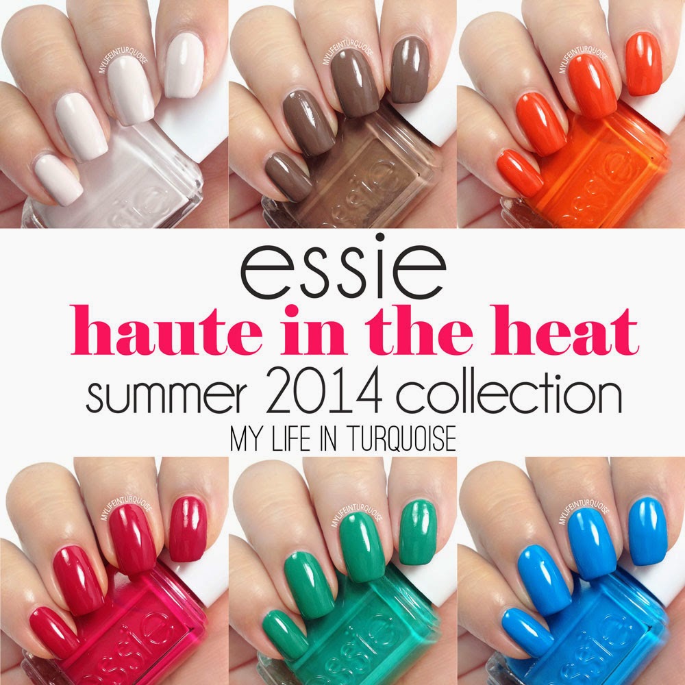 My Life in Turquoise: Nail Polish Review - Essie Summer 2014 Collection ...