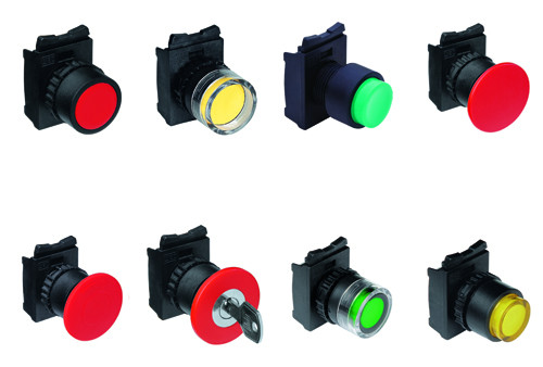 EL BOTÓN O PULSADOR: TIPOS