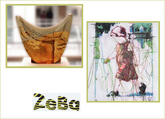 Textil Kunst: Ausstellung bei ZeBa