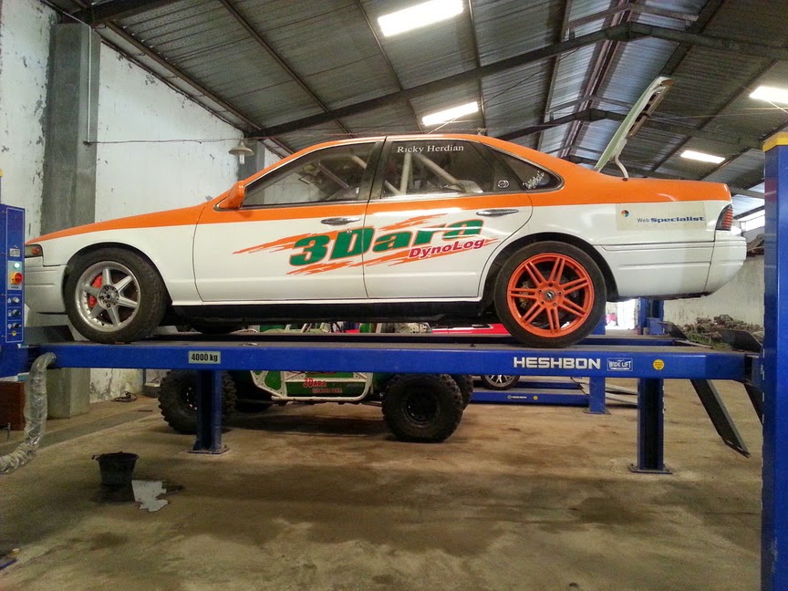 Pembuatan Mobil Racing: Project Nisan Cefiro with engine RB26TT