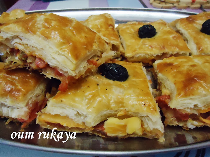 Peinture et Cuisine de Mia: Pizza couverte