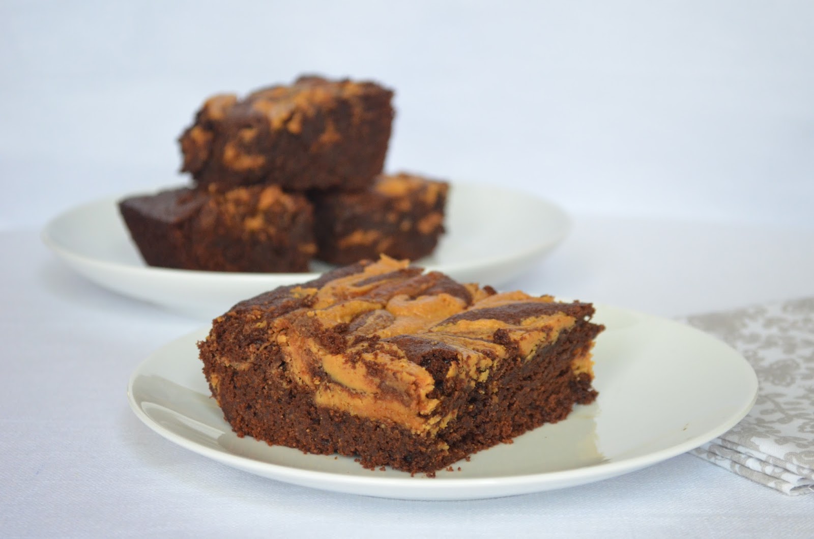 Fudge Brownies With Peanut Butter Swirl | Serena Bakes Simply From Scratch