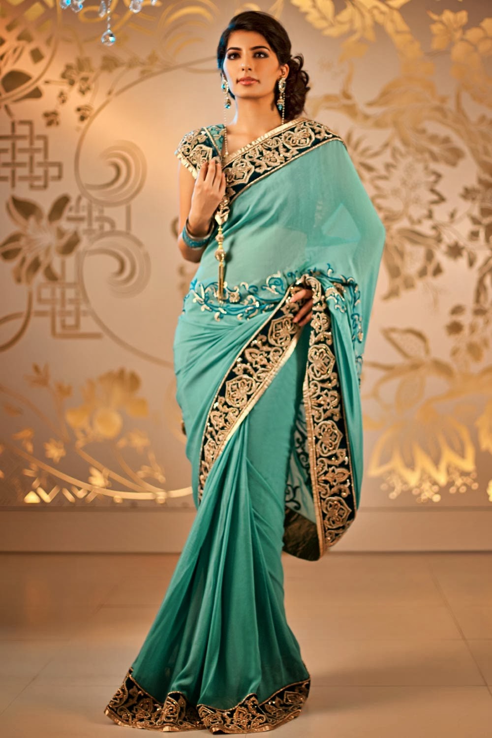 Designer Satya Paul's Bridal Saris | FashionForLife1