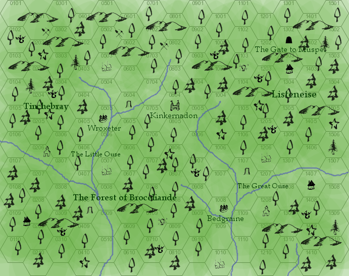 Monsters and Manuals: Map of New Troy
