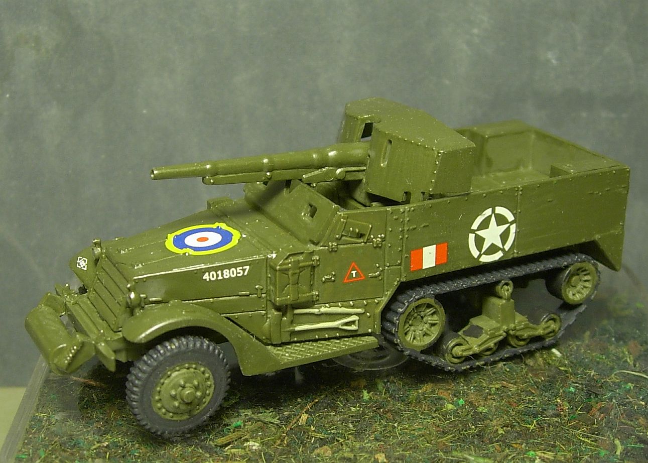 The Mad Hamster's Modelling: Half Track M3 GMC (Gun Motor Carriage)