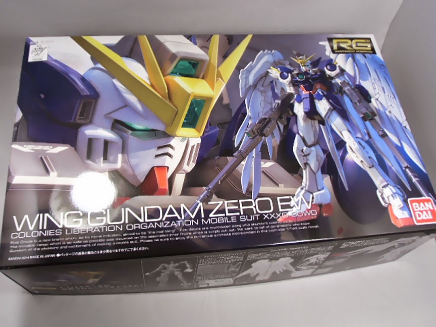 GUNDAM GUY: RG 1/144 Wing Gundam Zero Custom EW - Inner Frame & Runners ...