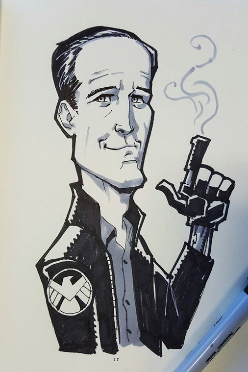 Edward Pun art blog: Coulson
