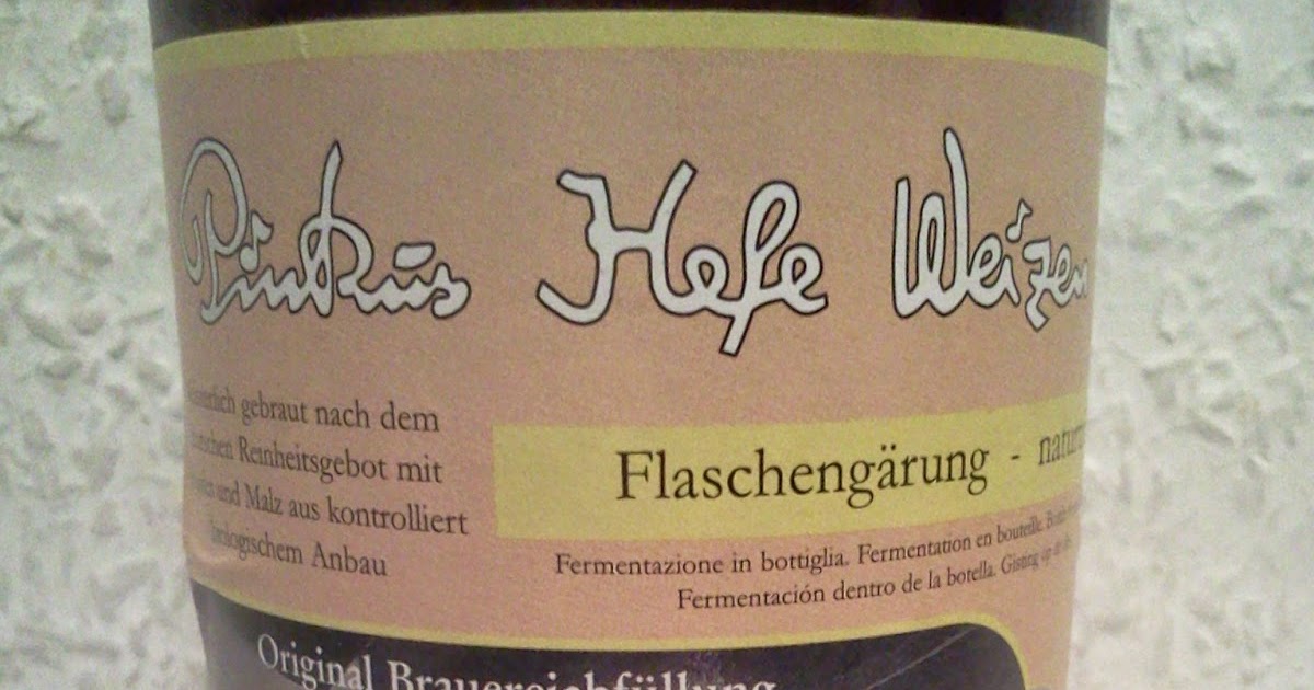 Pinkus Hefe Weizen - Average Guy's Guide to Beer