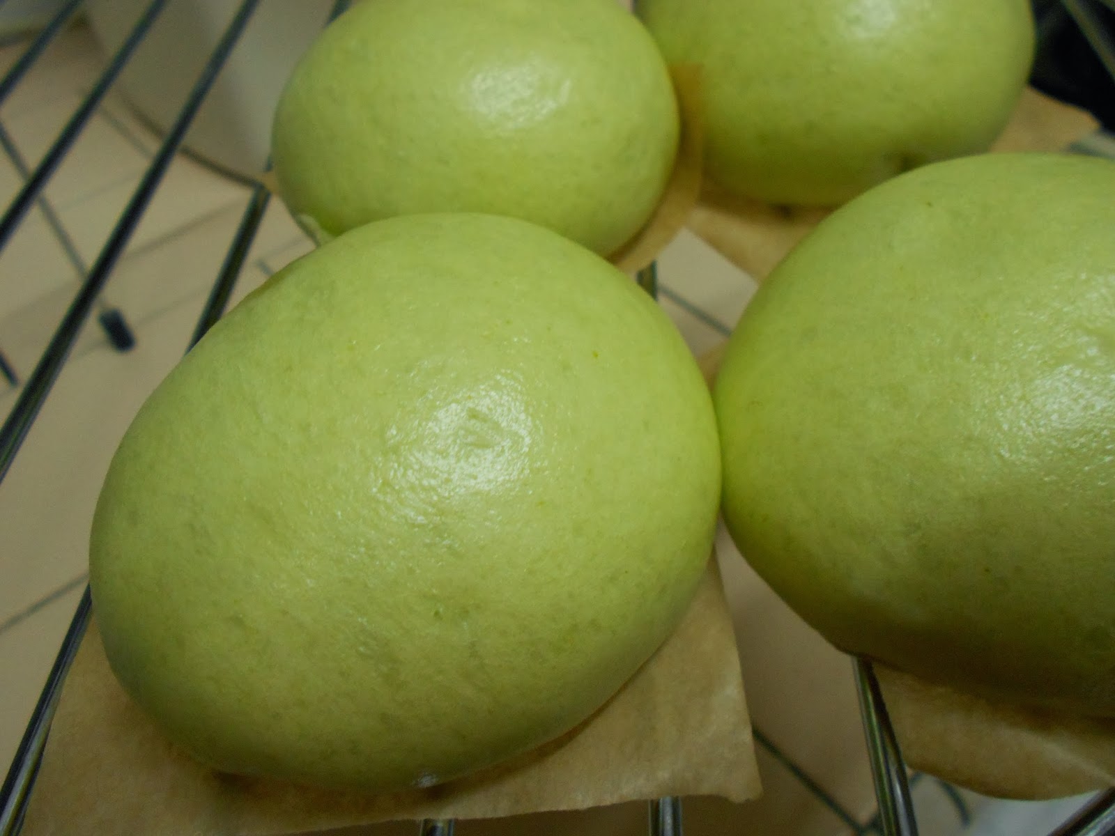 MY LITTLE KITCHEN: Pandan Steam Bun