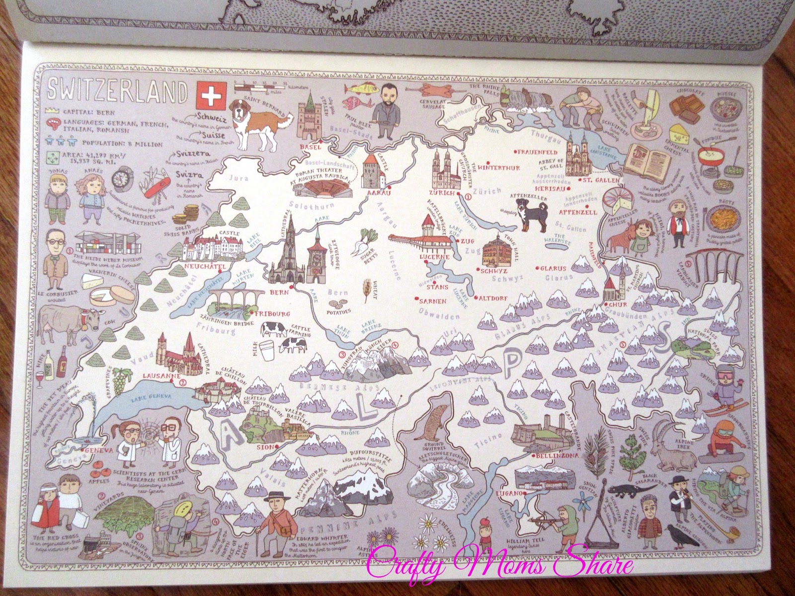 Crafty Moms Share: Books to Explore Our World -- Maps Poster Book and ...