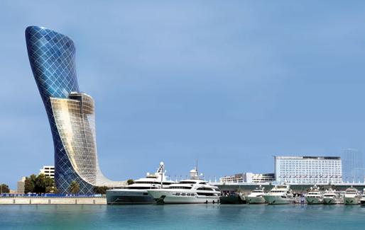 Capital Gate, the world's most lopsided building | The Zoom Magazine