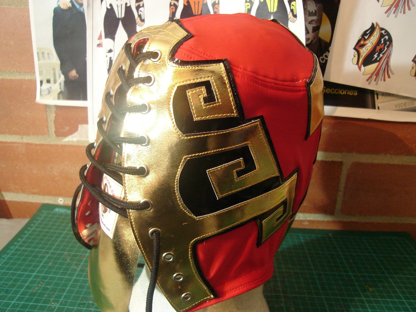 Máscara de EL DORADO - GUERRERO MUISCA Diseñada y Fabricada por El ...