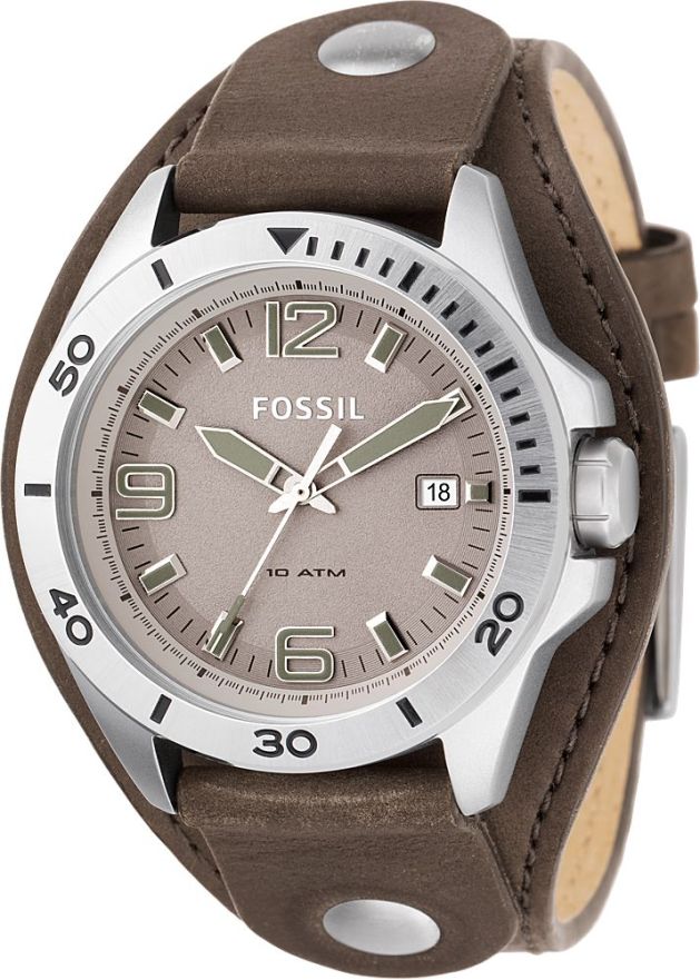 STRICTLY4MEN: FOSSIL LEATHER WATCH JR1147