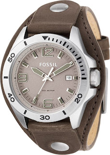STRICTLY4MEN: FOSSIL LEATHER WATCH JR1147