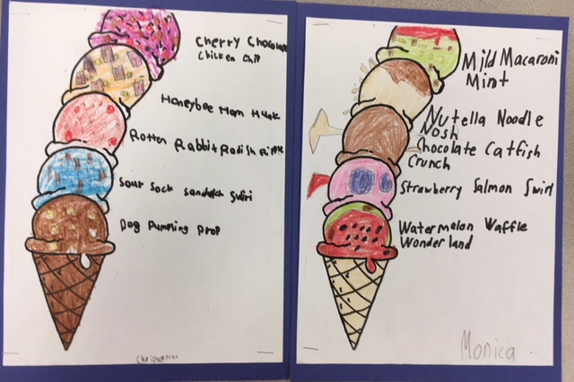 Third Grade's a Charm: Not-So-Yummy Ice Cream Alliterations