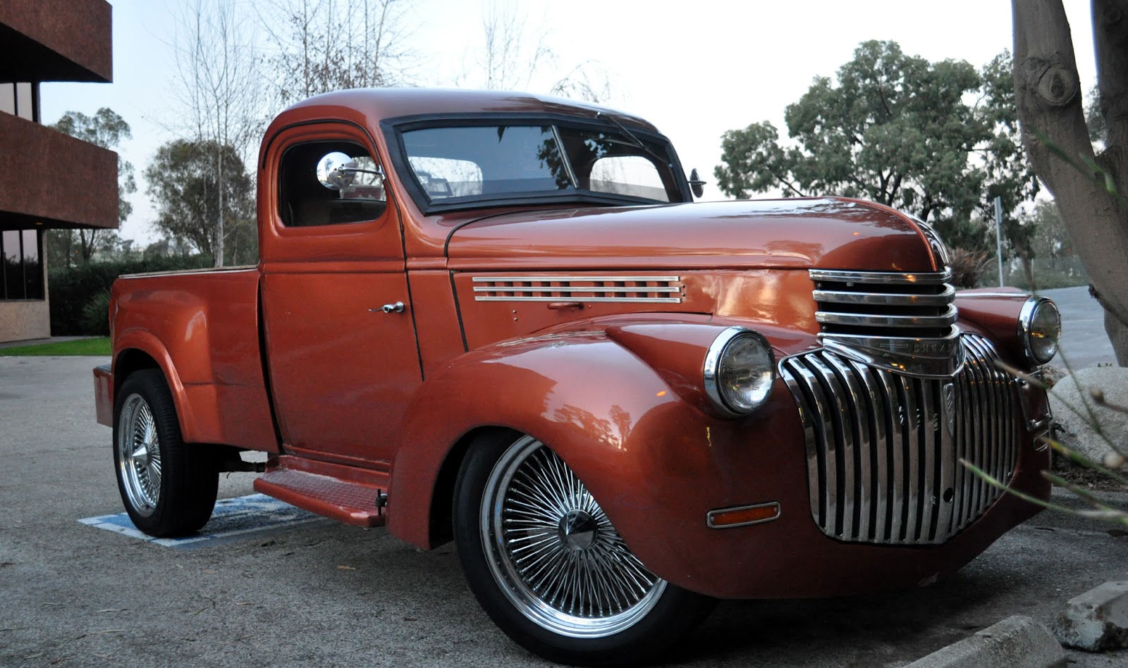 Just A Car Guy: two chevy trucks about 70 or 80 years apart, swapped ...