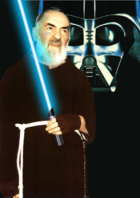 GRAVOSFERA -Esferográfico: O OBI WAN KENOBI CATÓLICO OU O PADRE PIO ...