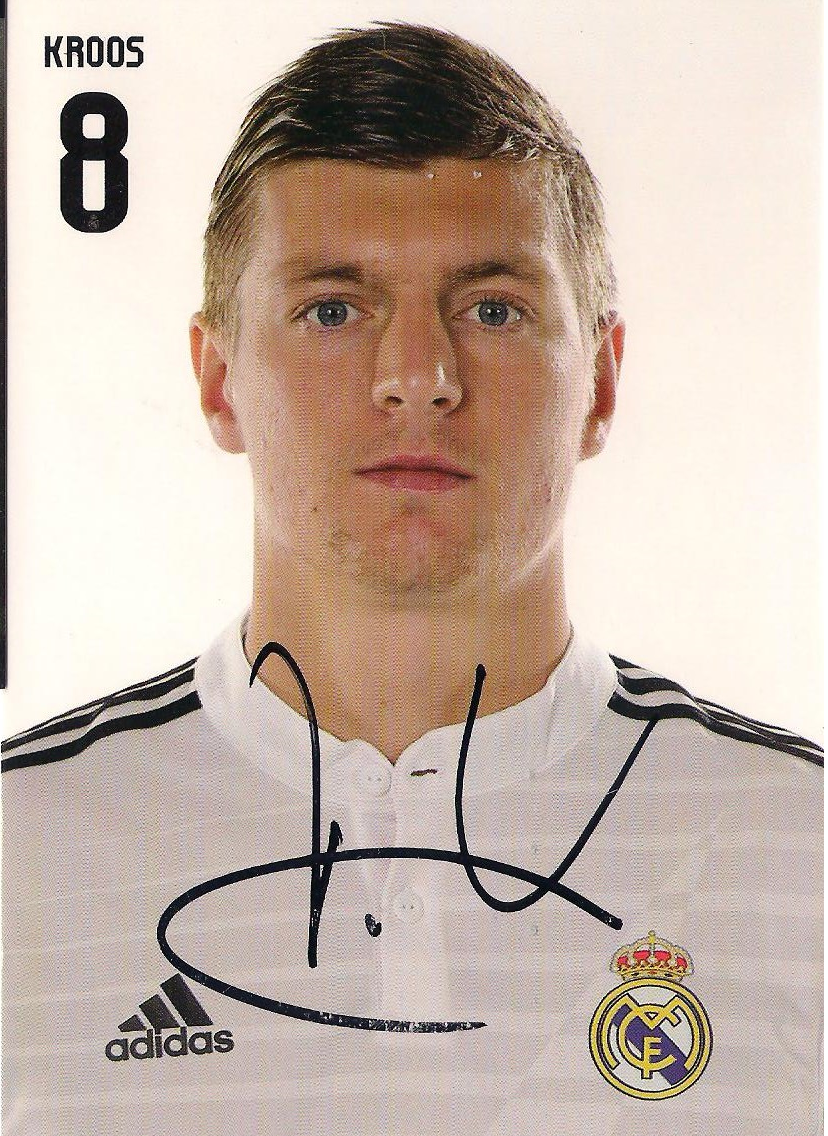 Autografy Ersona : #77 Toni Kroos