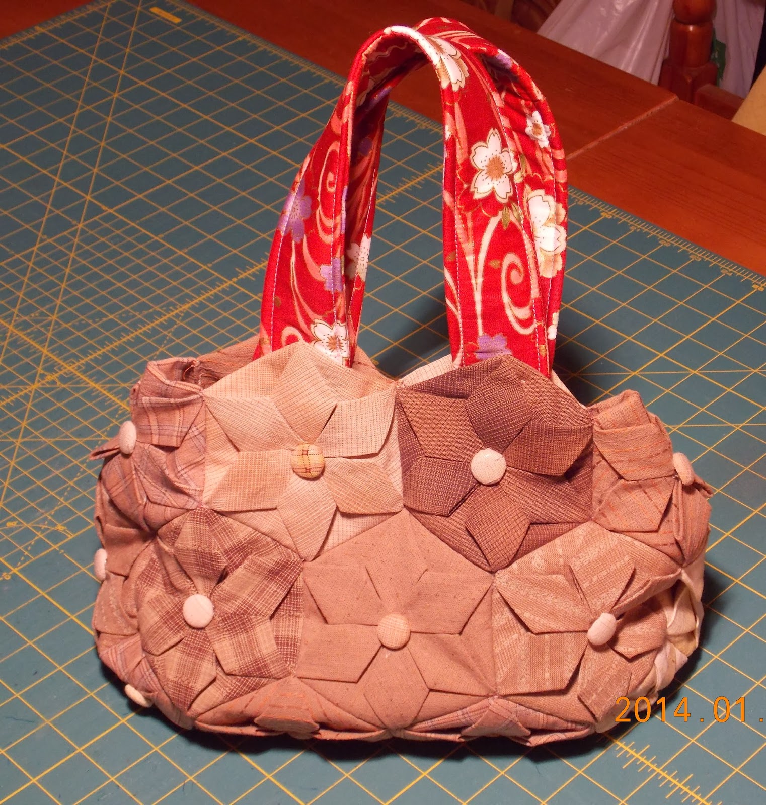 Bolso patchwork Origami | Patchwork Isabel González