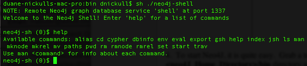 Technoracle Advanced Systems: NEO4J - Installing, Running and the Shell!