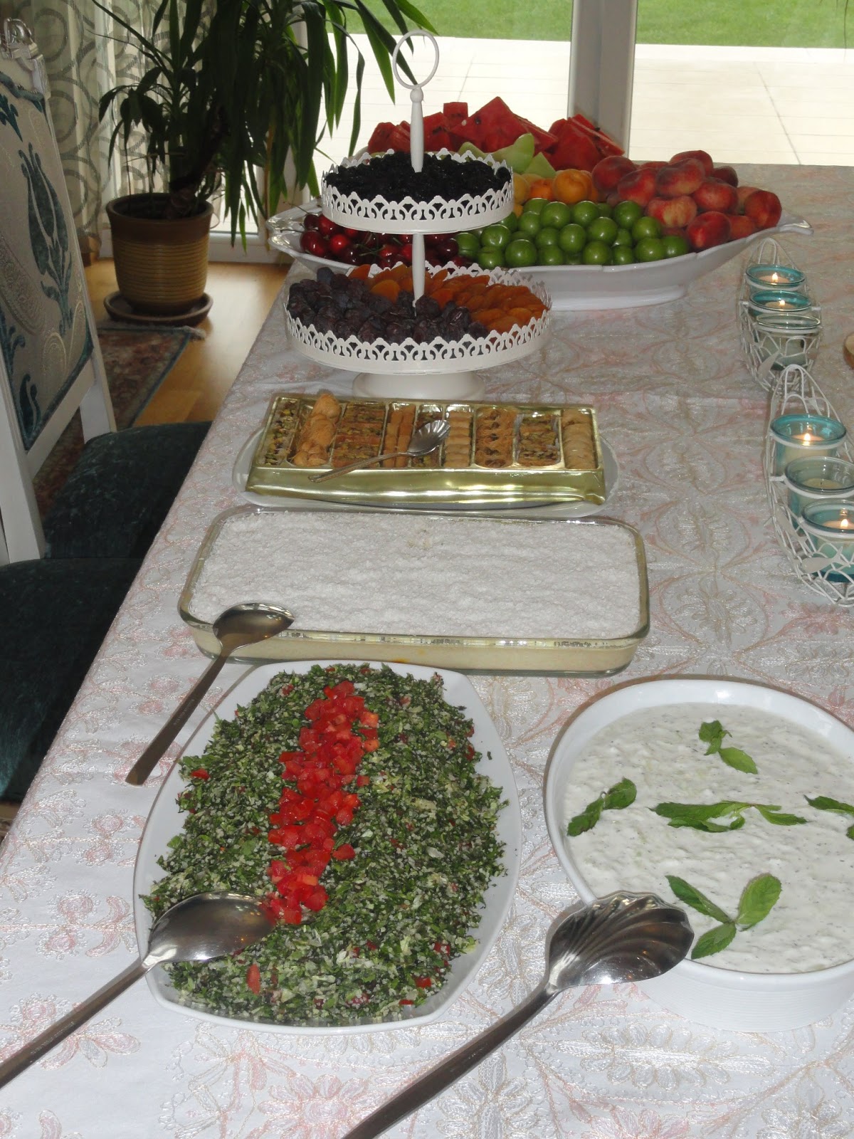 The Campbell Clan Blog: A Beautiful Meal with Beautiful People