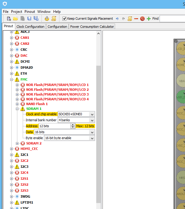 Elektronika i Programowanie: [2] STM32F7 - SDRAM