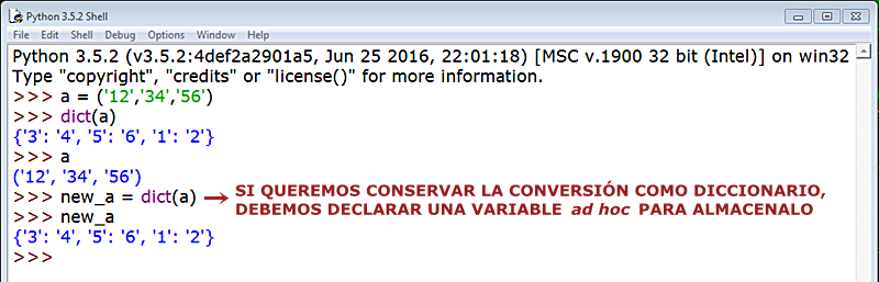APRENDER A PROGRAMAR CON PYTHON: DICCIONARIOS Y SUS MÉTODOS