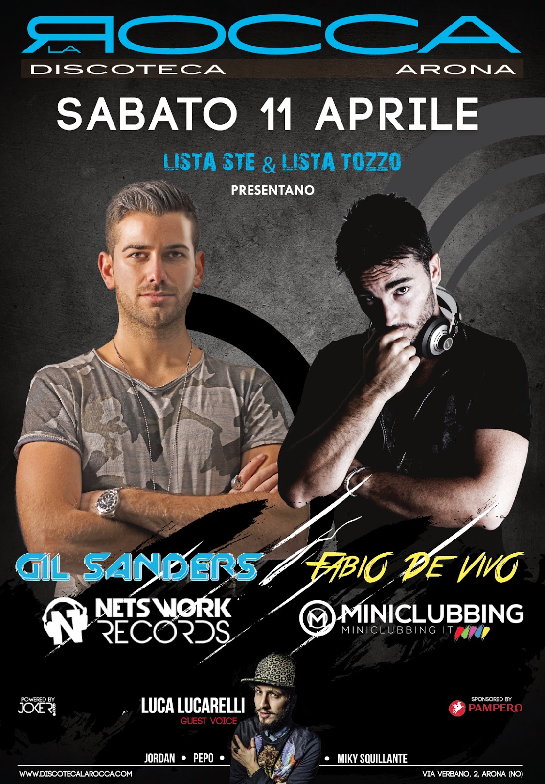 Discoteca La Rocca Gold: Gil Sanders @ La Rocca